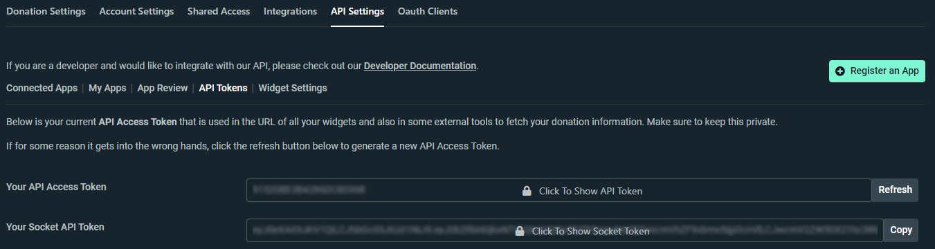 Streamlabs Events on Chat Widget – Nerd or Die Support